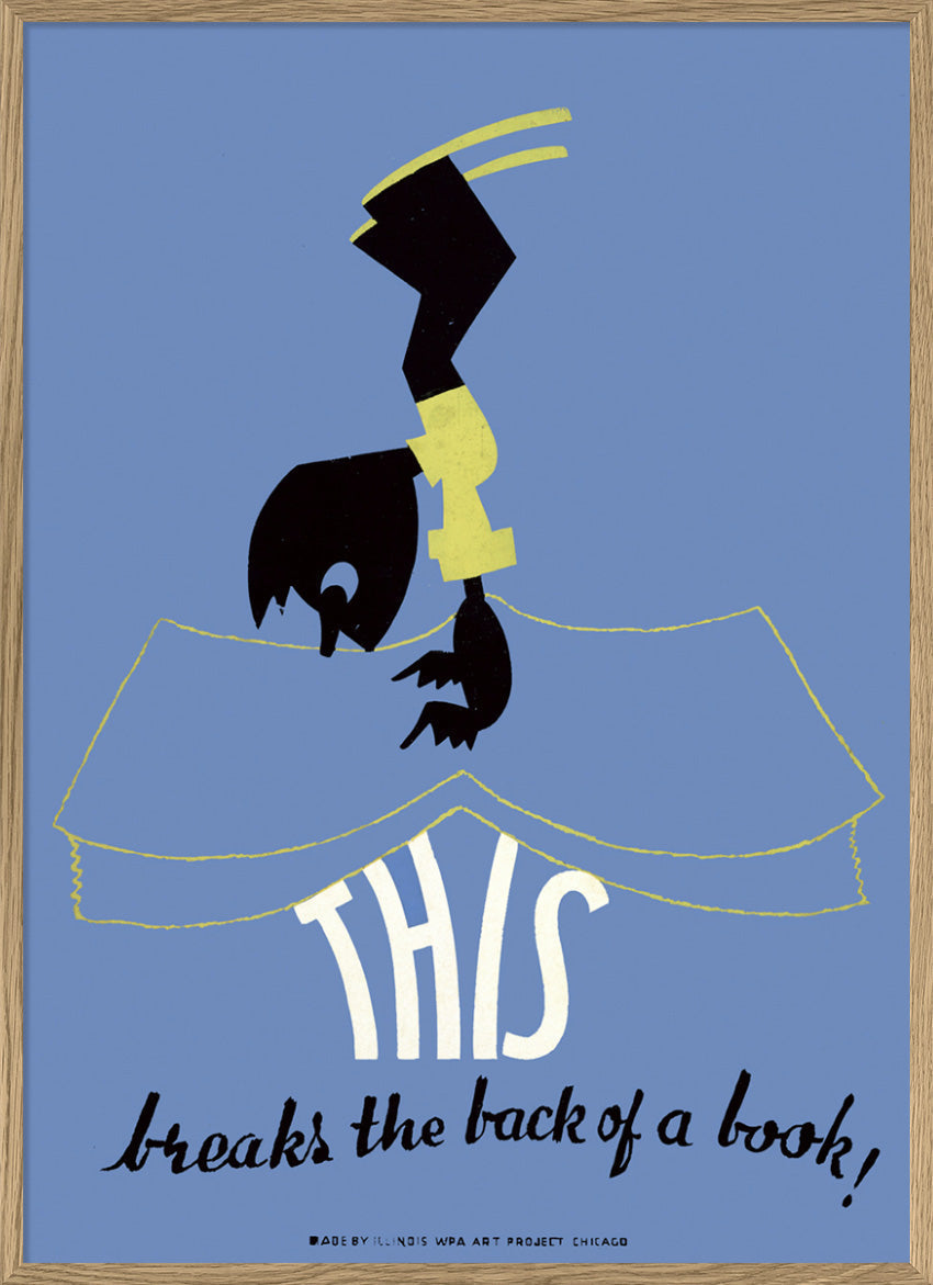 This breaks the back of a book! – THE DYBDAHL CO. US